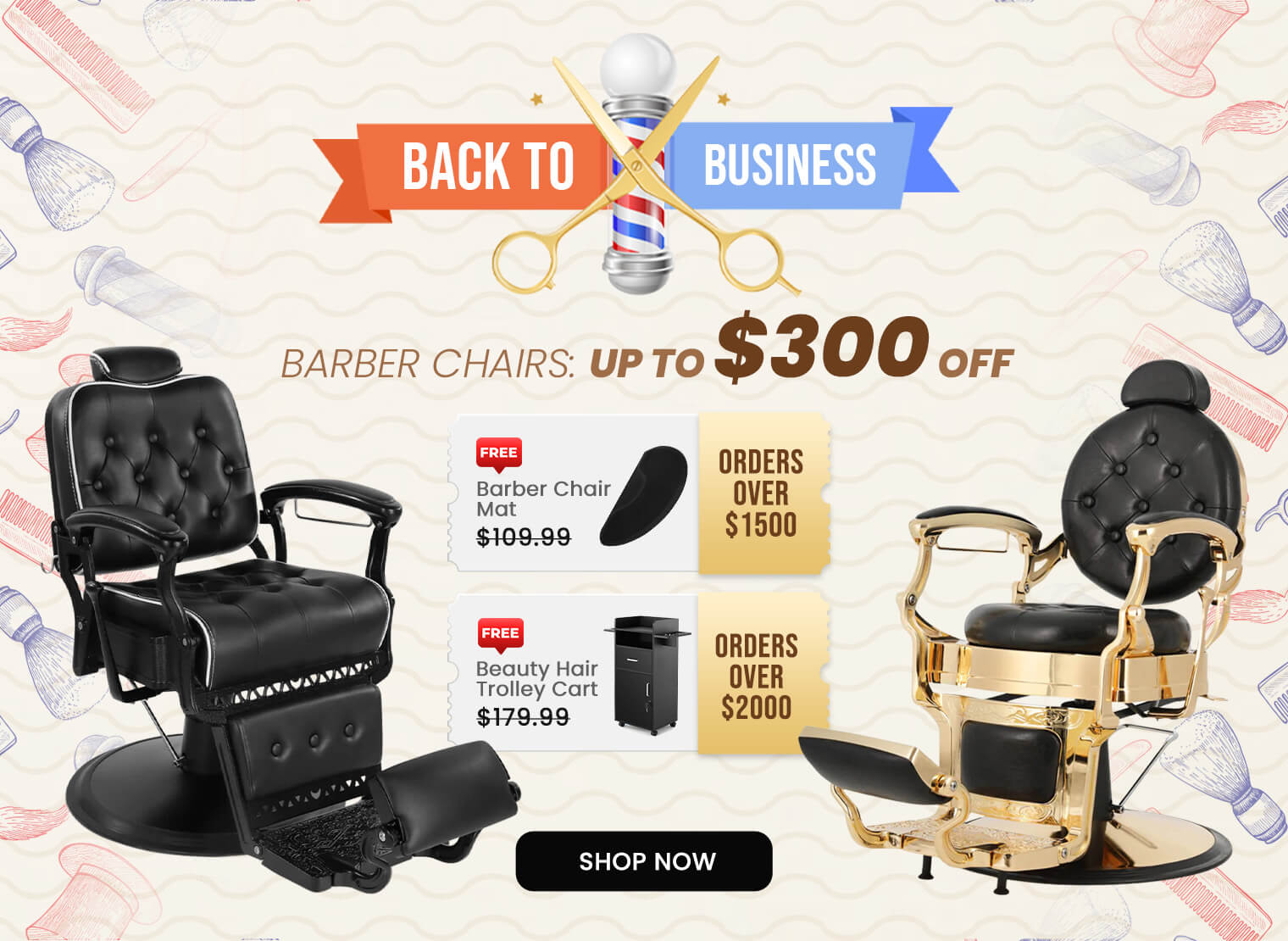 Artist hand salon equipment