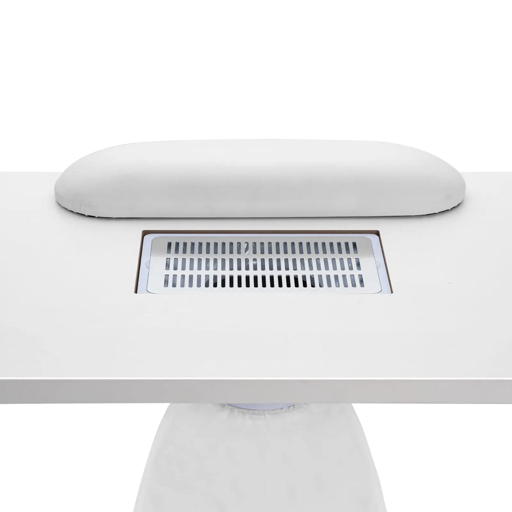 #7017 Manicure Table, Nail Table, Wooden Salon Spa Nail Table Station