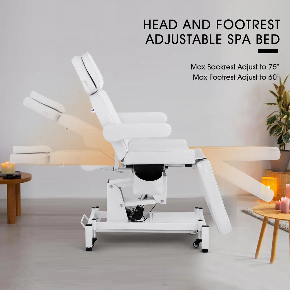 #2908 3 Motor Electrical Facial Bed for Esthetician 110V Removable Mas