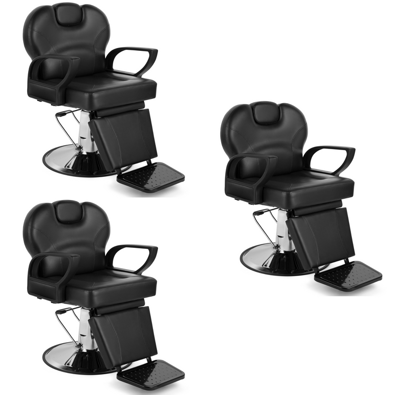 #5015 Hydraulic Reclining Barber Chair - Artist hand